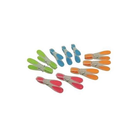 Lot de 10 Pinces à Linge Solides Pince Caoutchouc Leroy Merlin