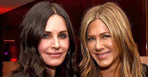 Jennifer Aniston Posts Throwback Photo Of Her And Courteney Cox Kissing