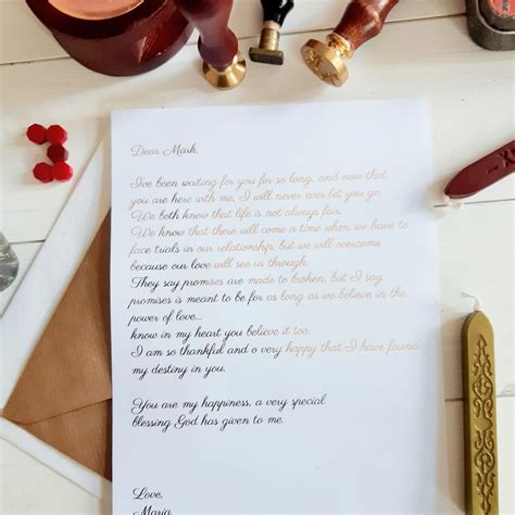 Love Letter Etsy