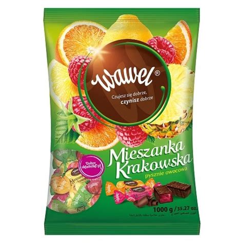 Wawel Mieszanka Krakowska 1kg Chocolats polonais à la gelée