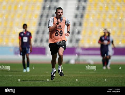 Michael Oliver During A Referees Media Day Held At The Qatar Sports