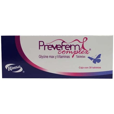 Suplemento Alimenticio Prevefem Complex 30 Tabletas Rappi