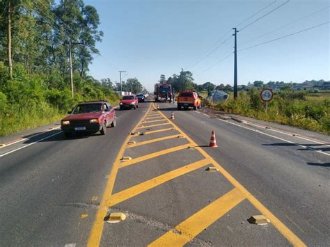 Motorista perde a vida após tentar fazer ultrapassagem em local