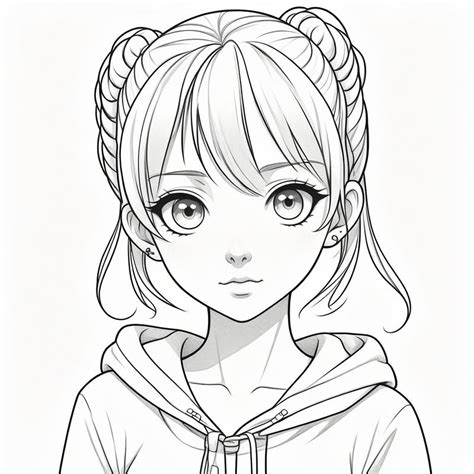 素描动漫人物简笔画大全集简单（高清12张） 简笔画图片大全