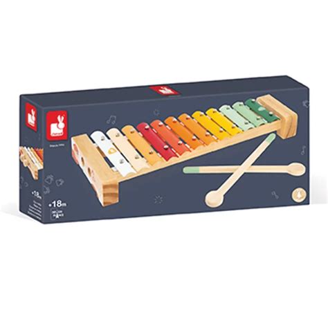 Janod Sunshine Metal Xylophone Laugh And Learn