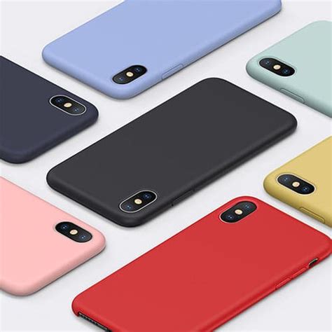 Iphone Xr Silicone Liquid Rubber Soft Feel Case Phone Fix