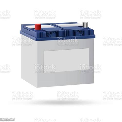 Vector Illustration Of A Car Battery Stock Illustration Download