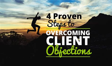 4 Proven Steps On Handling Sales Objections Consulting Success