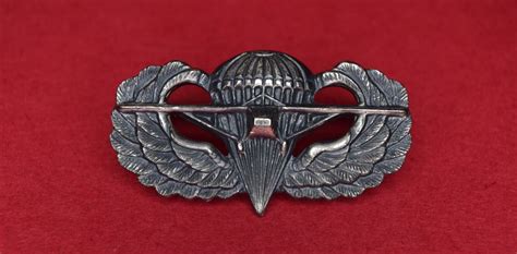 Rare Authentic Ww2 Gemsco Sterling Us Army Paratrooper Glider Jump Wing