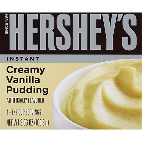 Hersheys Pudding Creamy Vanilla Instant Jello And Pudding Mix