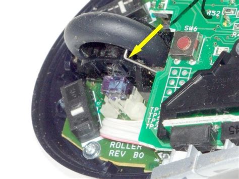 Cleaning The Scroll Wheel Of Logitech Cordless Click Plus Rechargeable Mouse Ifixit Repair Guide