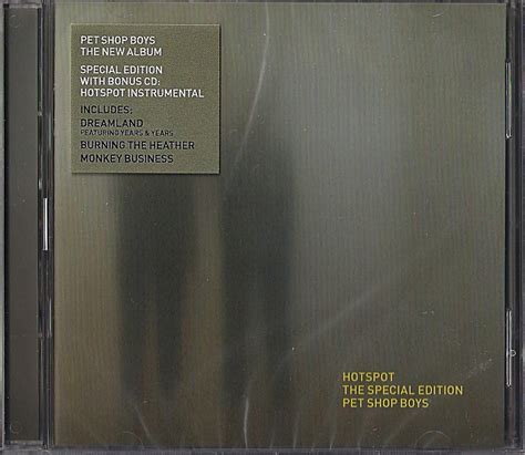 PET SHOP BOYS HOTSPOT 2CD DELUXE EDITION - 8917661355 - oficjalne ...