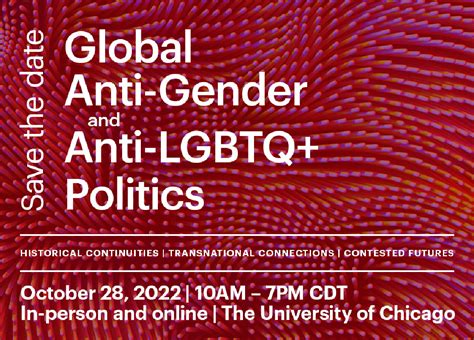 Global Anti Gender And Anti Lgbtq Politics Historical Continuities