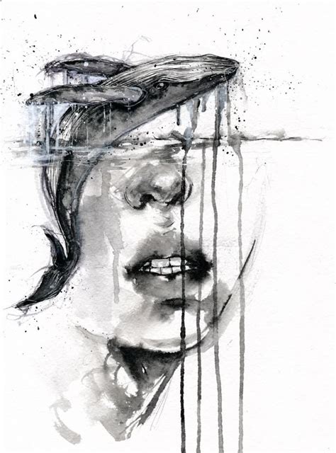Whale 2018 Ink Drawing By Doriana Popa Sanat Tarihi Eskiz Çizim