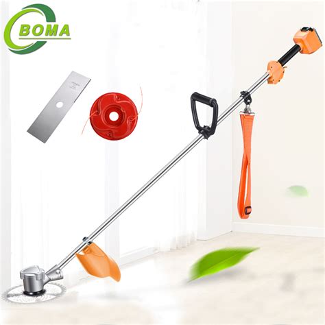 Light Weight Hand Brush Cutter Grass Slasher With Lithium Battery Boma Garden Tools