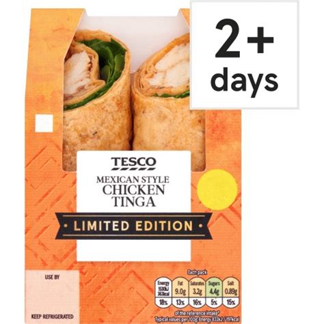 Tesco Bbq Chicken Wrap Compare Prices And Where To Buy Uk