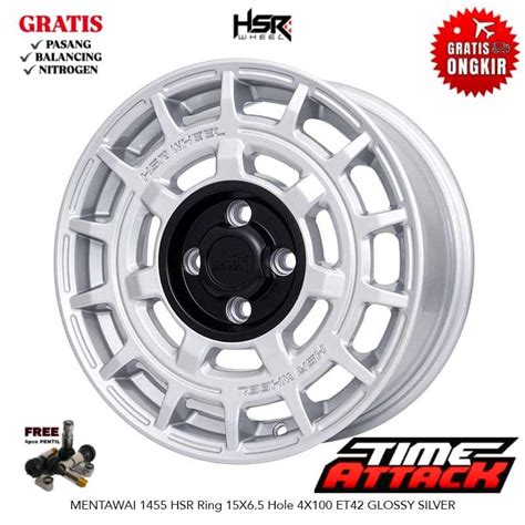 Jual Velg Racing Model Terbaru Merk Hsr Tipe Mentawai R15 Cocok Untuk