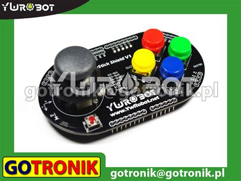 joystick shield dżojstik dla arduino uno r3