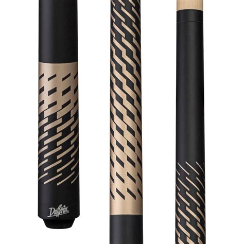 Dufferin Shadow Weave Wrapless Cue Gold Cue And Case