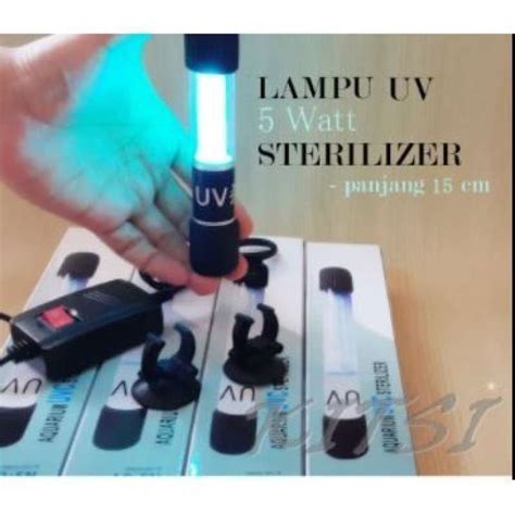 Jual Lampu UV Ultraviolet Nikita Star 5 7 9 11 Watt Aquarium NS UV