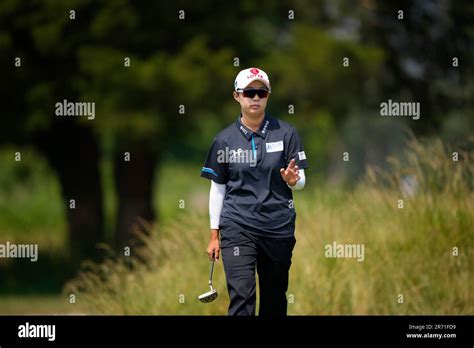 Hyo Joo Kim Of South Korea Plays During The Final Round Of The