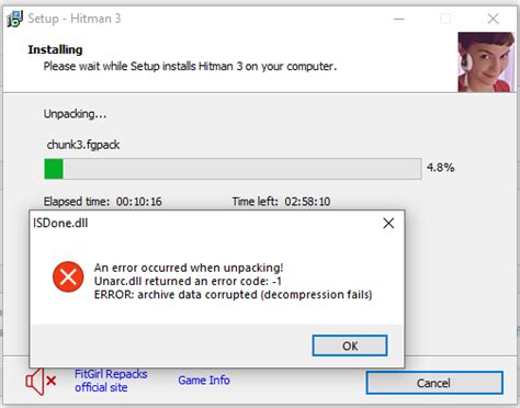 Error When Installing Hitman R Piratedgames