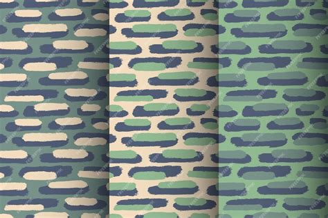 Premium Vector Seamless Pattern With Hand Drawn Horizontal Lines Shape Inking Scratches