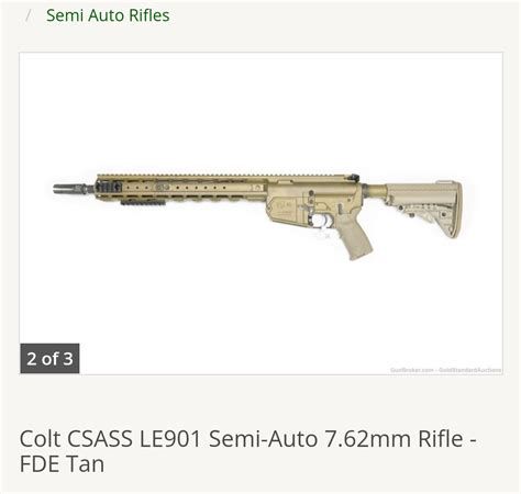 Amazing Colt Csass And Sp6920 Collector Pieces Available On Gun Broker