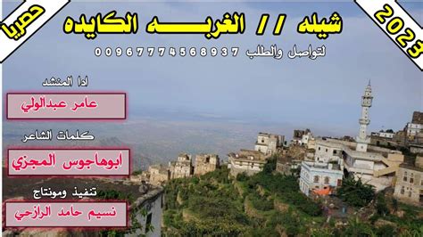 شيله الغربه الكايده ادا المنشد عامر عبدالولي 2024 Youtube