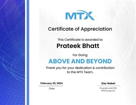 Prateek Bhatt On Linkedin I Am Truly Grateful For The Above And Beyond