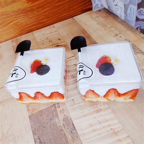 [부산] 딸기디저트 딸기 보틀케이크 솜씨당