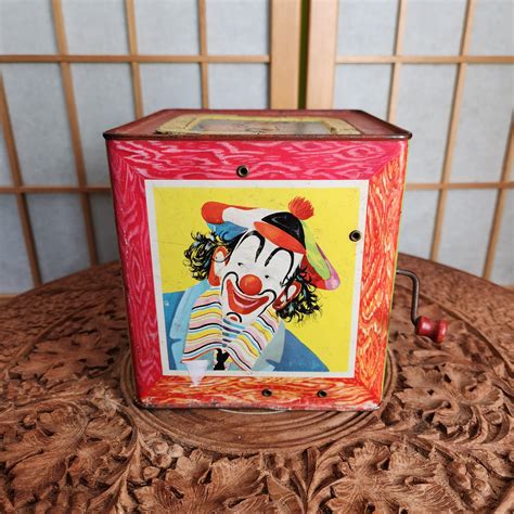 Jack In The Box Matty Mattel Clown Jester Random Pop Up Mechinism