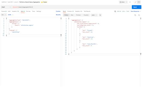 How To Perform A Search Query Aggregation Via Api Compass