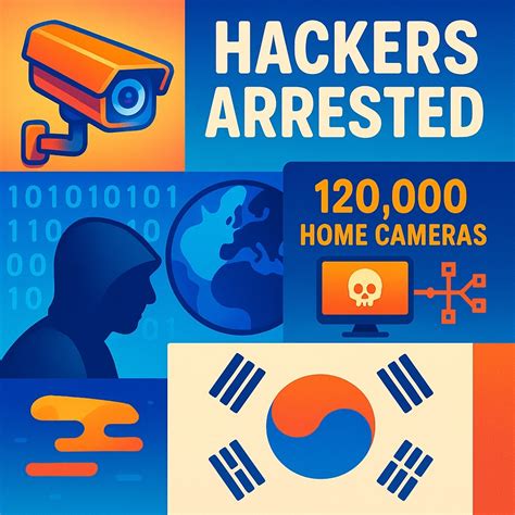 South Korea Camera Breach 120 000 Ip Cameras Hacked — Causes Impact