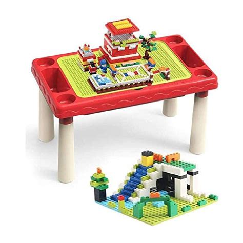 Mesa Bloques De Construcción Jugando Aprendemos