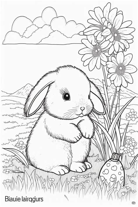 Раскраска зайчик для детей 4 5 6 7 лет распечатать бесплатно в 2024 г Раскраски Раскраска