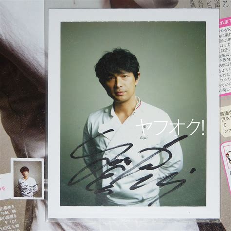 Yahooオークション 江口洋介 直筆サイン入りポラ チェキ Dinner