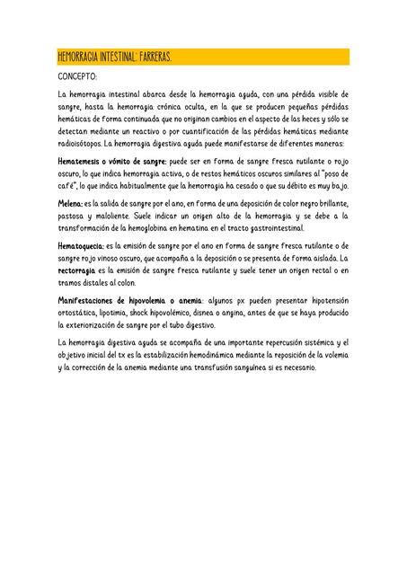 Hemorragia Intestinal Ileana Rojas Udocz