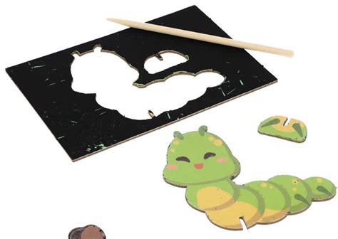 Magic Colour Scratch Set Insects Assorted Wholesale