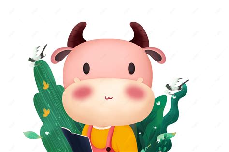 牛年春天野餐png素材【免抠元素psd】 90设计网