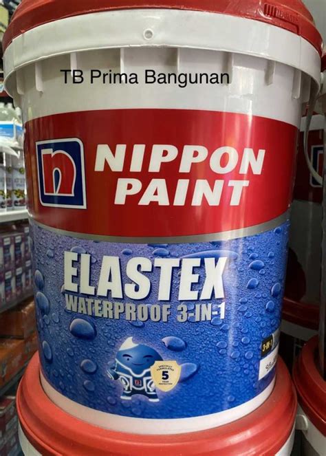 Promo Cat Elastex Waterproofing 20 Kg Warna Tinting Diskon 13 Di Seller Kefira Store