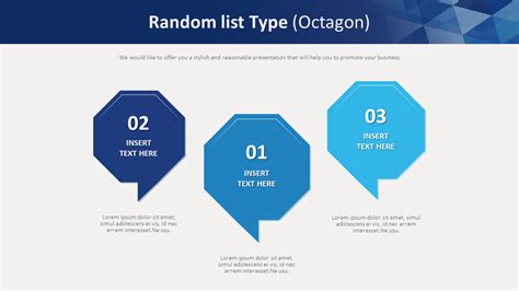 Infographic Powerpoint Octagon