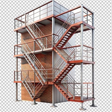 Fire Escape Premium Ai Generated Psd