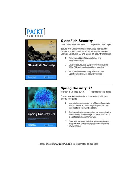 Instant Java Password And Authentication Security Instant Java
