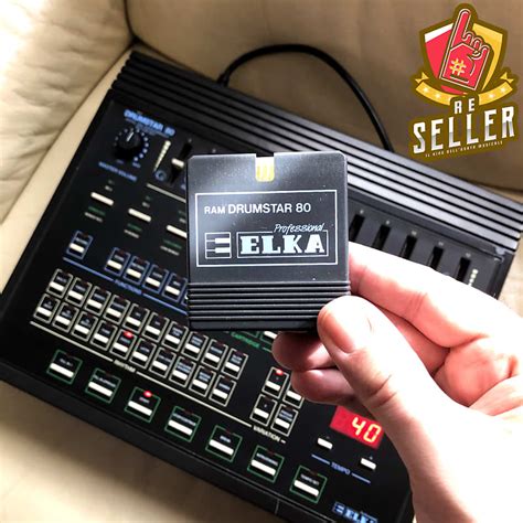 Super Rare Elka Drumstar 80 The Italian Linn Drum Reverb