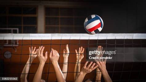 Volleyball Blocking Photos And Premium High Res Pictures Getty Images