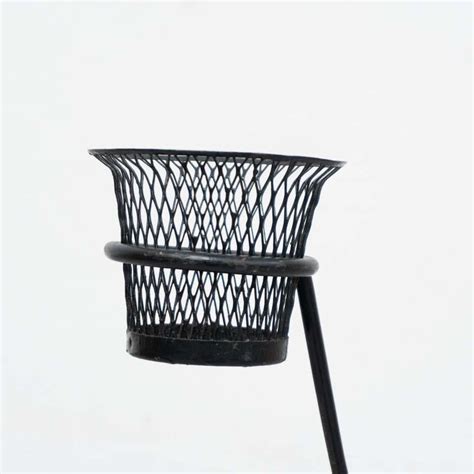 Mid Century Modern Mathieu Matégot Metal Plant Stand Circa 1950 For Sale At 1stdibs