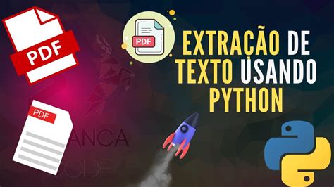 Extrair Texto De Arquivo Pdf Usando Python Youtube