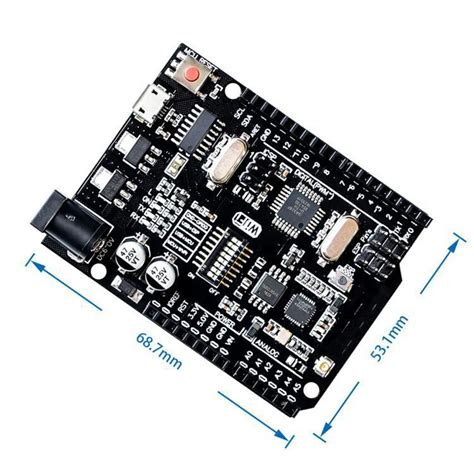 UNO R3 WiFi ATmega328P ESP8266 32Mb Memory USB TTL CH340G For
