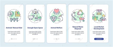 A Mobile App Screen For Onboarding Ethical Dairy Industry Production